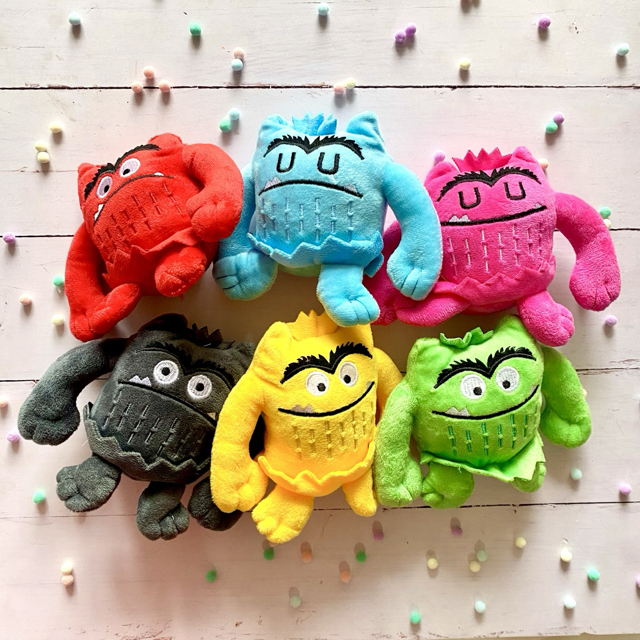 Set Monstruos de colores + Flashcards de regalo — Que Lindo Tu Planner